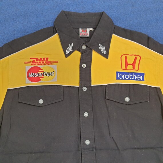 Vintage HONDA Formula 1 Racing Motorsports Shirts - Gem