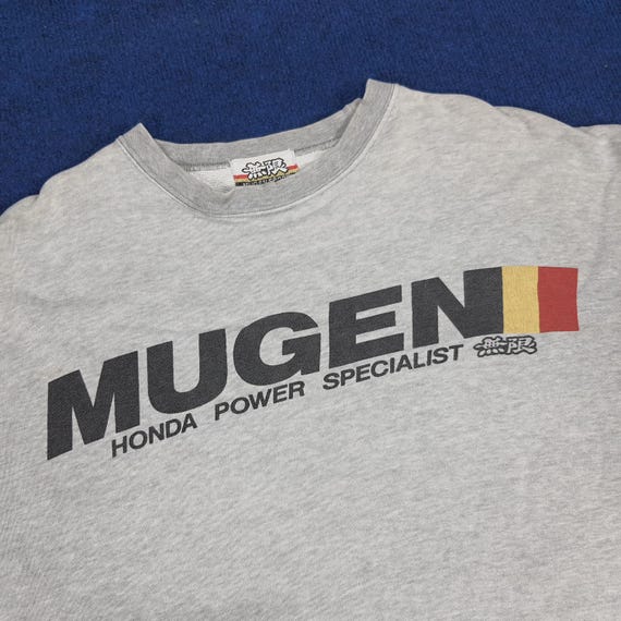 Vintage Mugen 90s Japan Racing Motorsports Sweatshirt - Gem