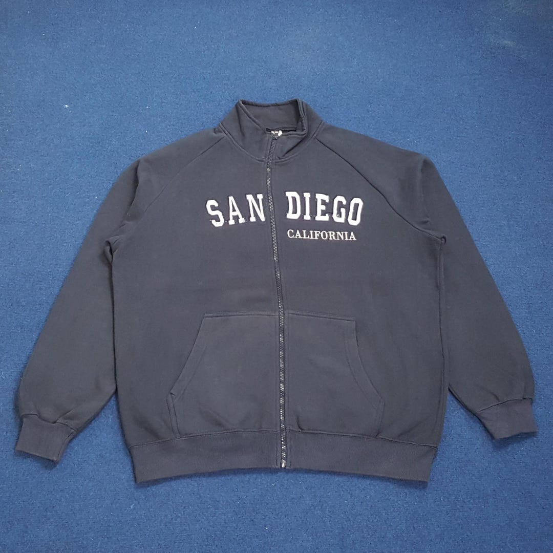 Vintage San Diego California Zipper Sweatshirts - Etsy