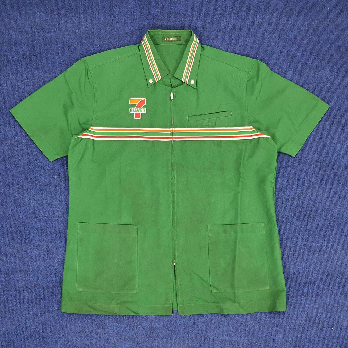 Vintage 7 Eleven Japanese Staff Uniform Jacket - Etsy