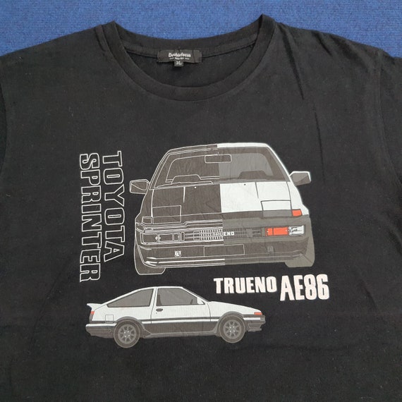 Vintage TOYOTA AE86 Sprinter Trueno Racing Anime Init… - Gem