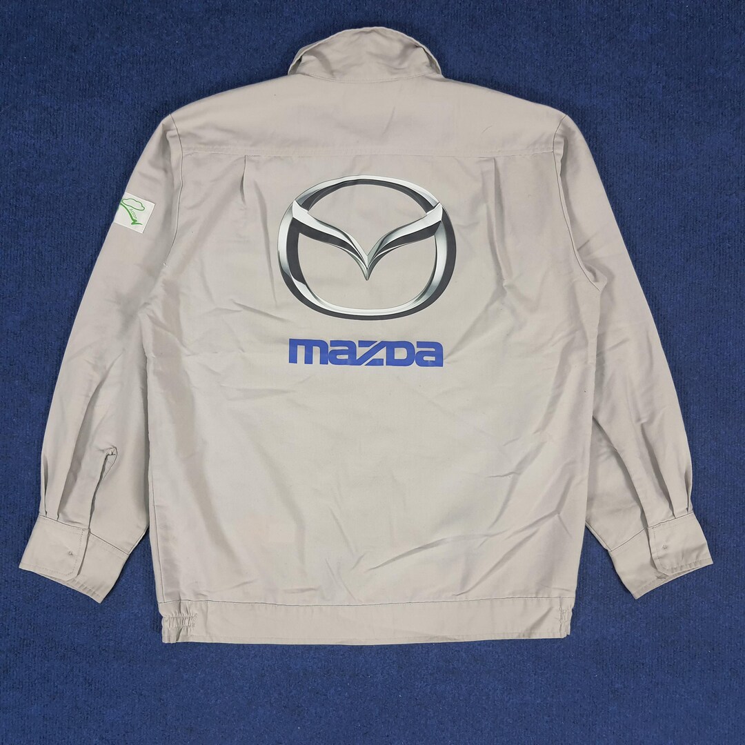 Vintage MAZDA Japanese Motorsports Worker Jacket - Etsy