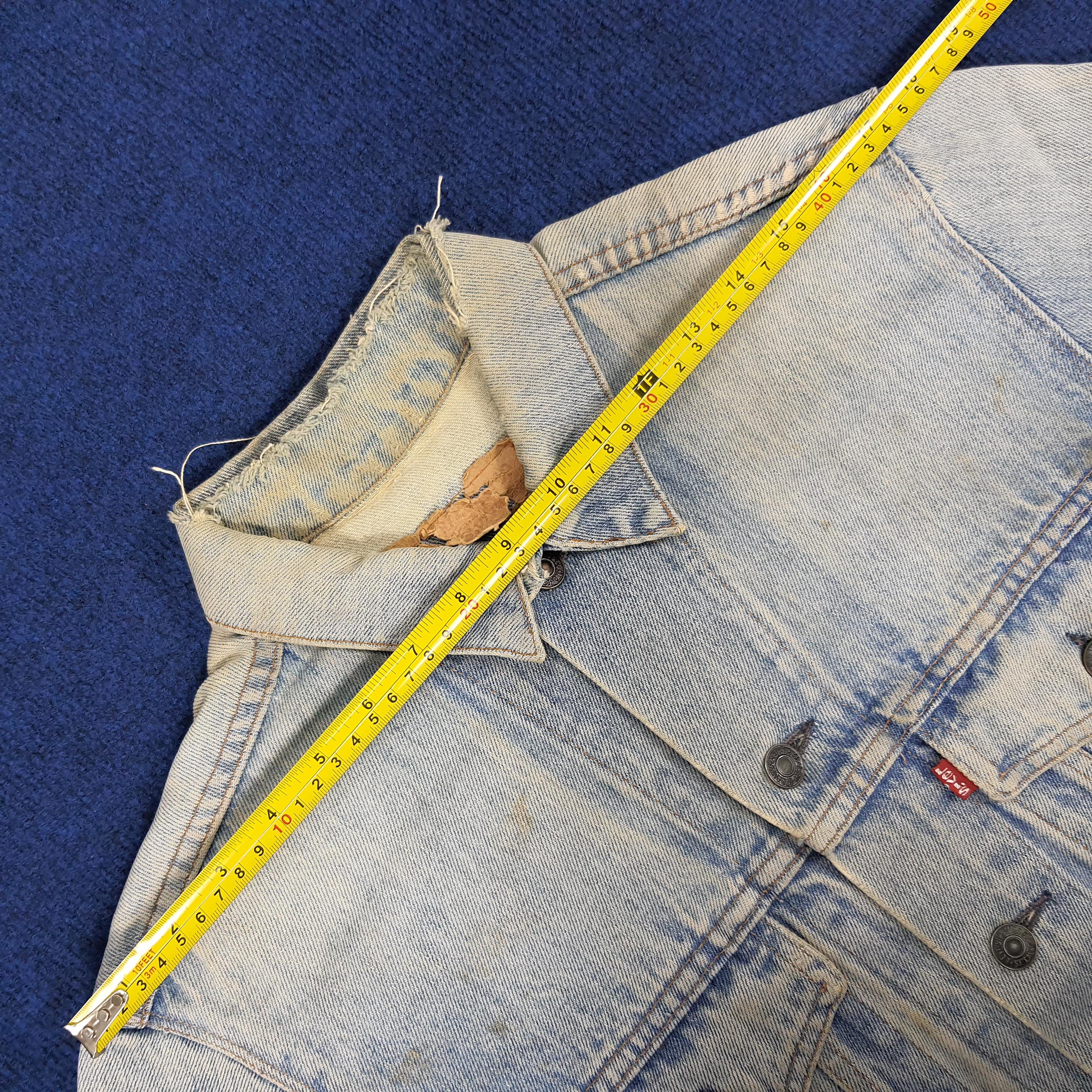 Vintage Levi's Custom Skull Logo Denim Jacket - Etsy