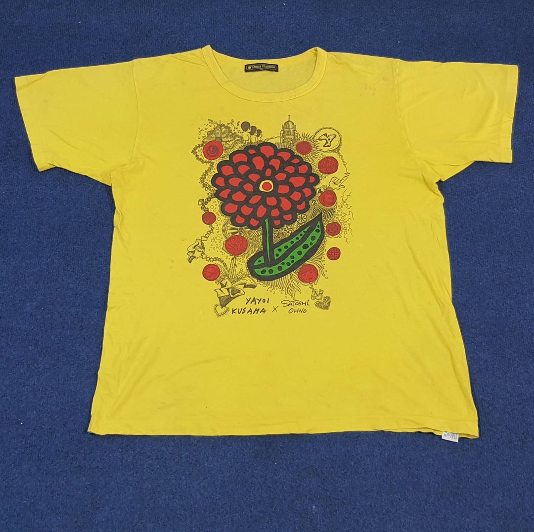 Vintage Yayoi Kusama X Satoshi Ohno Arashi Singer Tshirt - Etsy