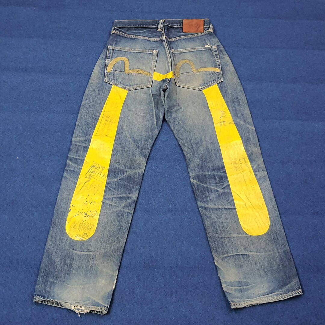 Vintage Evisu Japan Selvedge Custom Daicock Jeans - Etsy