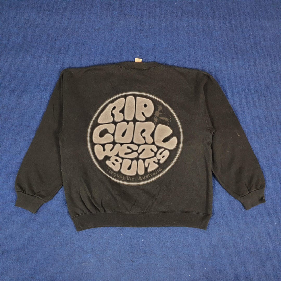 Vintage Rip Curl Surfing Style West Suits Sweatshirt - Etsy