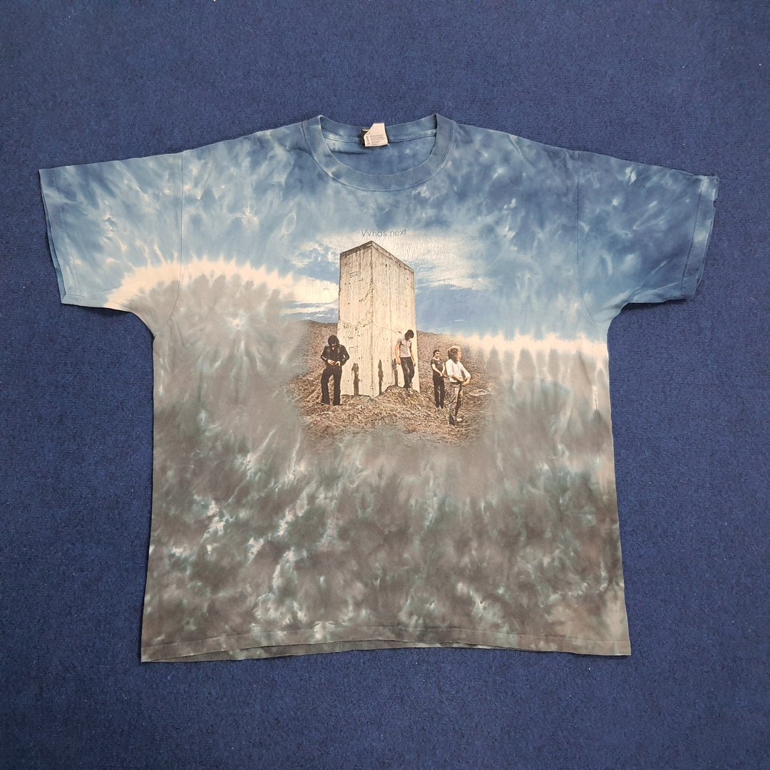 The Who Who's Next Album Cover Photo Tees English Rock Band Tie Dye ...