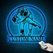 Personalized US Military Tank Metal Sign With LED Lights, Custom US ...