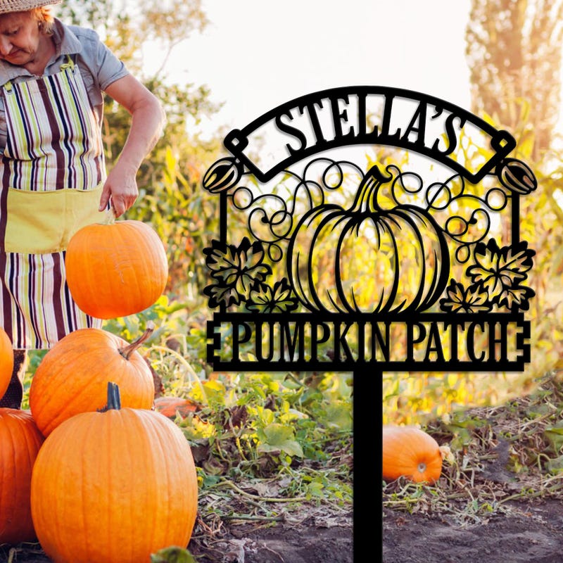 Pumpkin Patch Fall Sign - Etsy