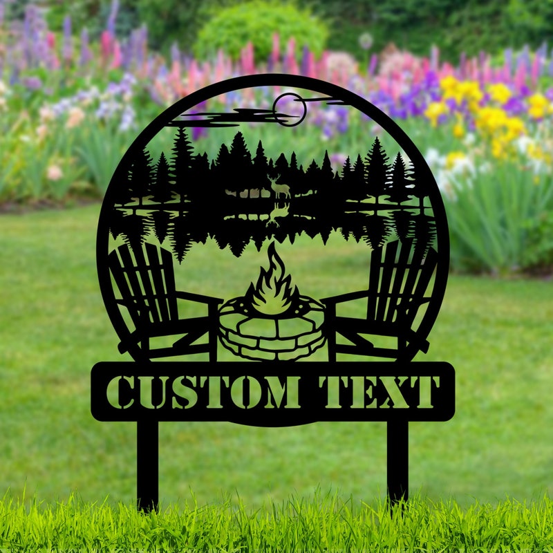 Campfire Sign - Etsy