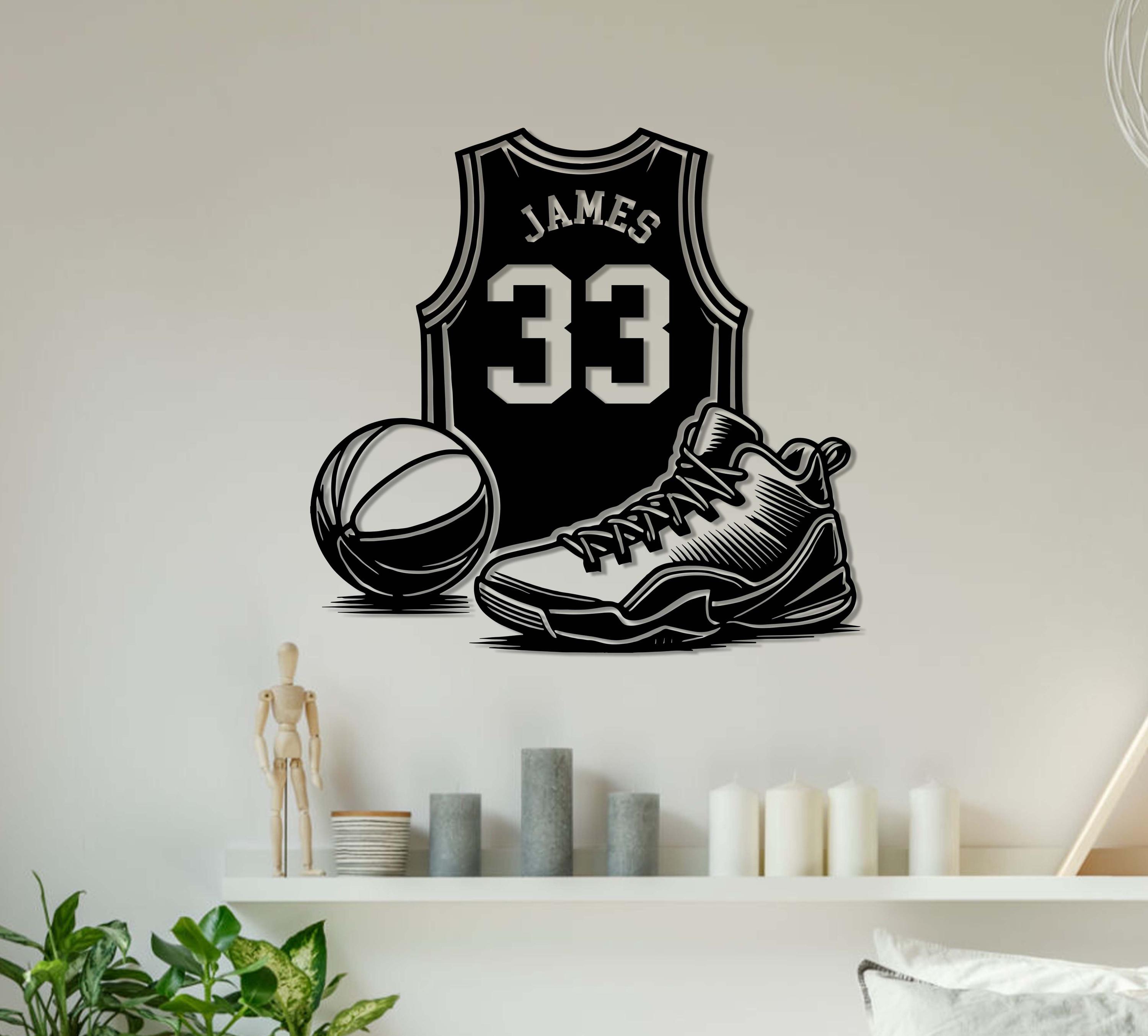 Custom Basketball Metal Sign Led Lights, Basketball Fan Gift ...