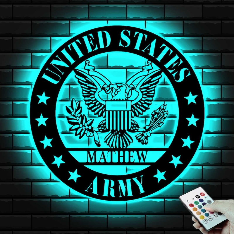 Military Metal Art - Etsy