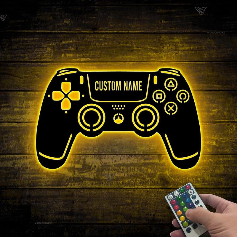 Gamer Led Sign - Etsy