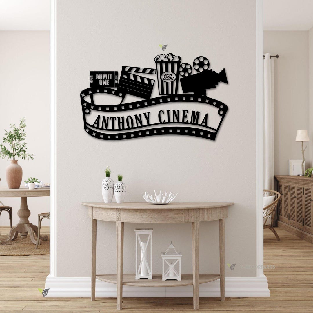Custom Home Cinema Sign,home Theatre Sign,theater Room Decor ...