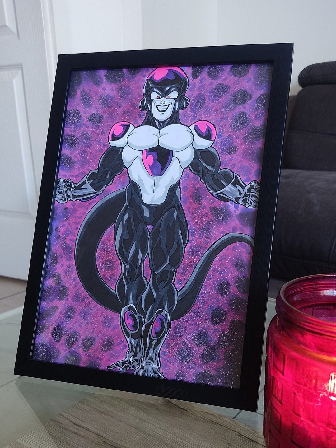 FRIEZA Original Handmade Drawing DBS DRAGONBALL Freeza Frieza Poster ...