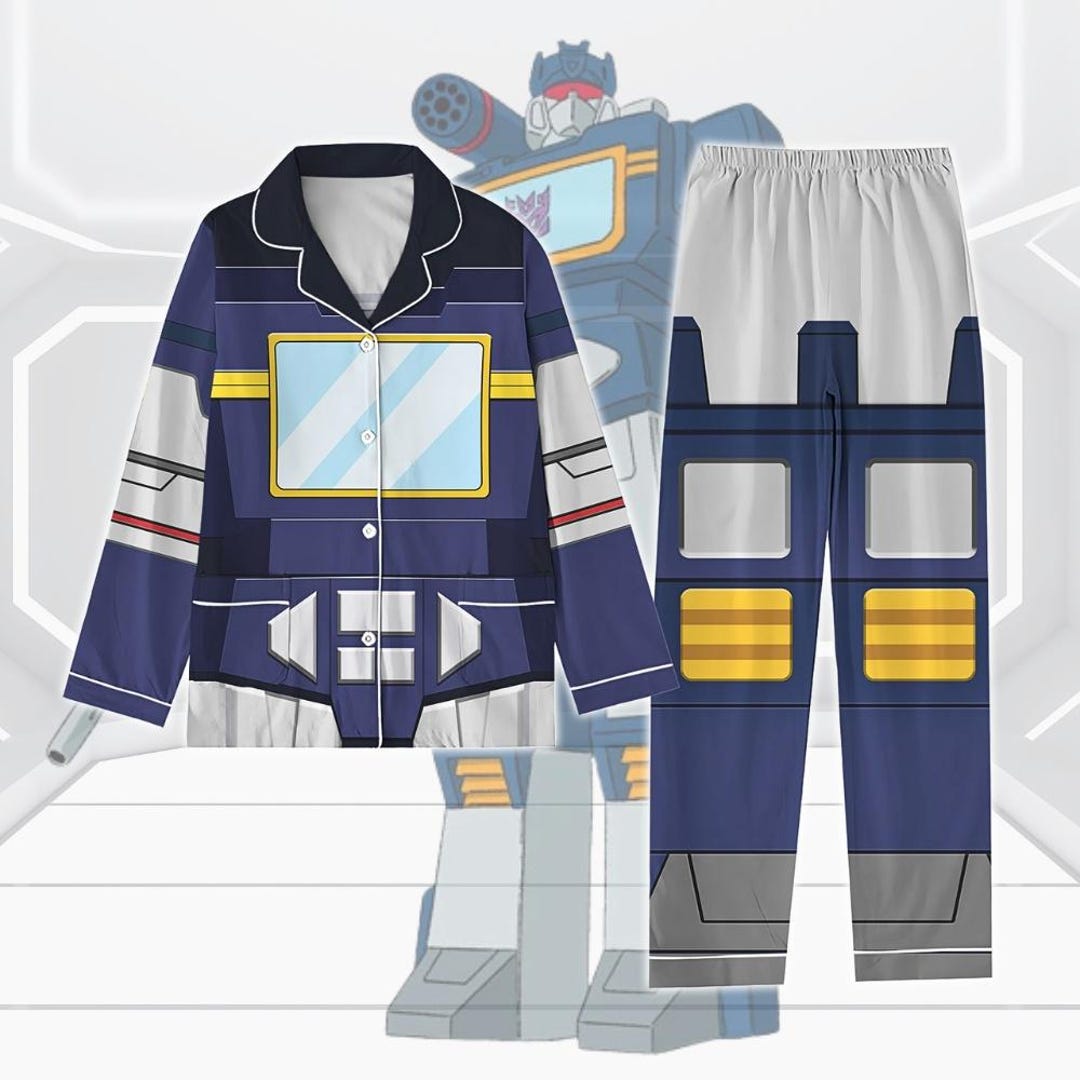 Transformers Soundwave Costume Pajamas Set, Transformers Cosplay ...