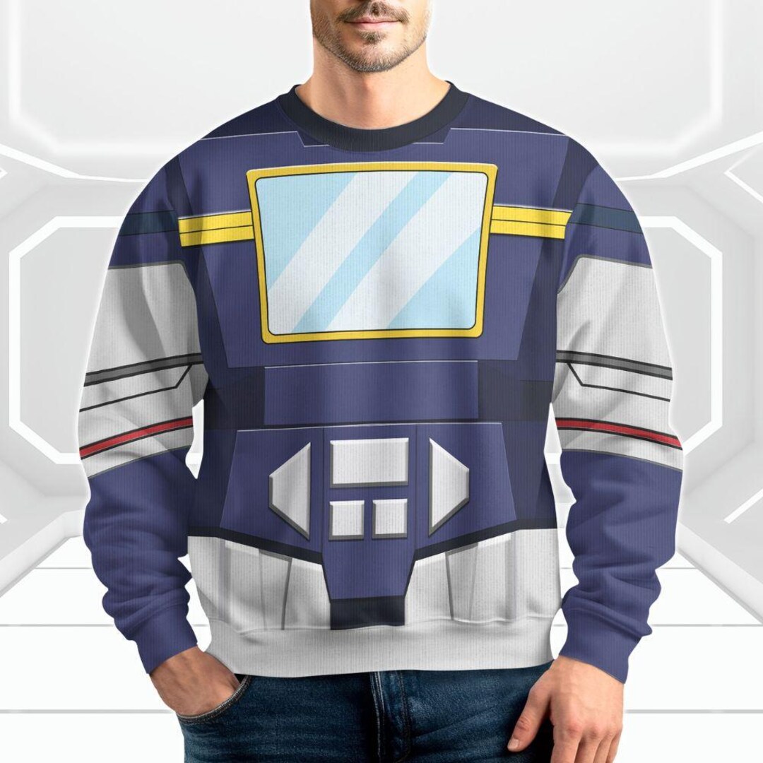 Transformers Soundwave Costume Cosplay Ugly Sweater, Transformers ...