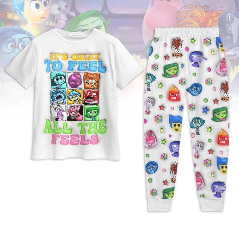 Inside Out 2 Pajamas - Etsy