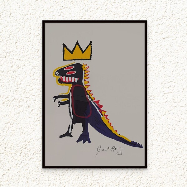 Basquiat Poster - Etsy