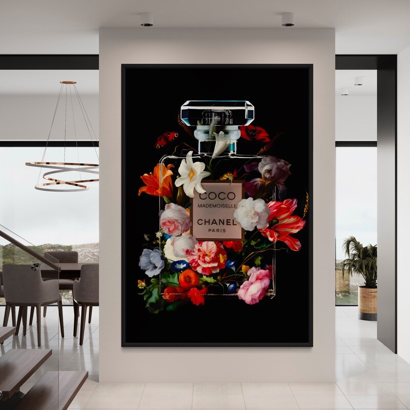 Chanel Wall Canvas - Etsy