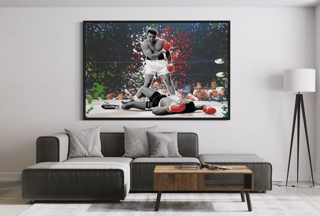 Muhammad Ali Wall Art Muhammad Ali Canvas Muhammad Ali Wall Art ...