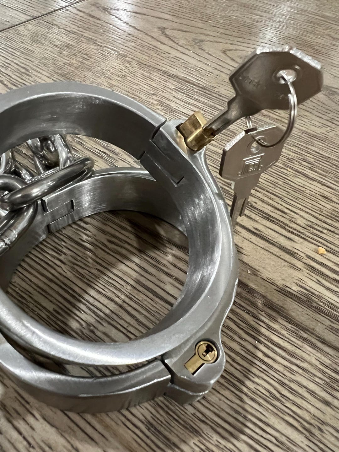 Stainless Steel Wrist Restraints With Removable Locks, Small / Medium ...