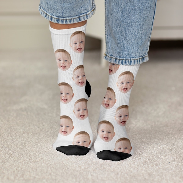 Photo Socks - Etsy