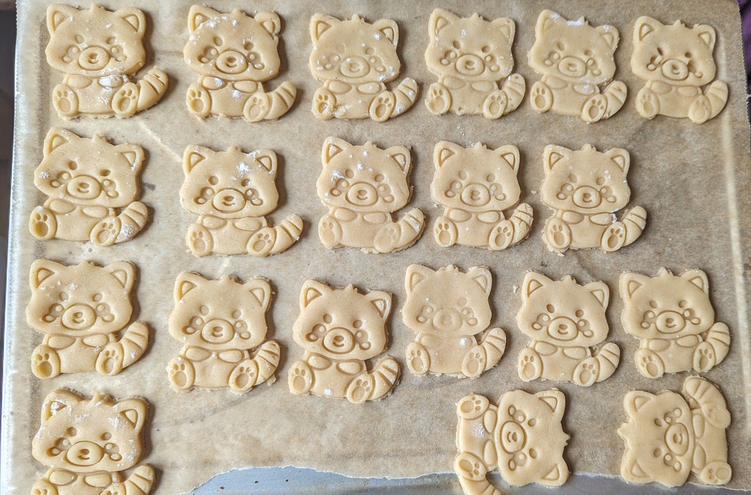 Kawaii Red Panda Cookies - Etsy