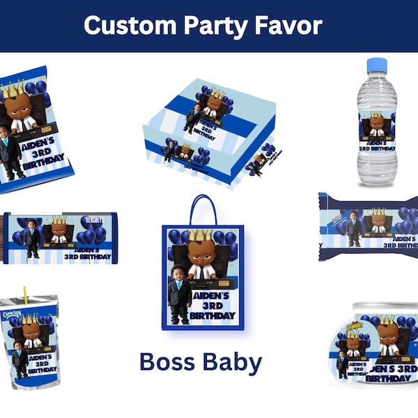 Boss Baby Gift Bag - 60+ Gift Ideas for 2025