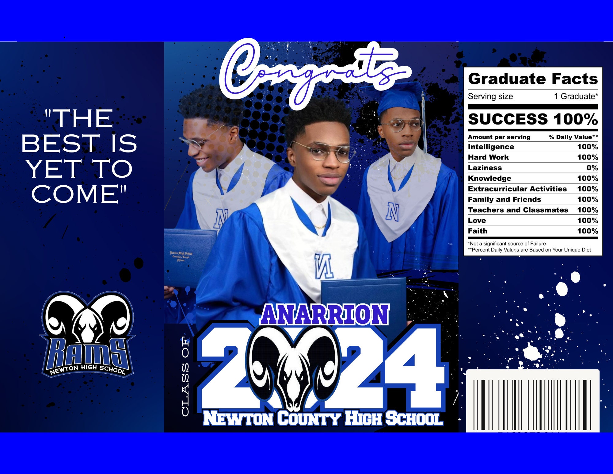 8 Party Favor Template Bundle, Chip Bag, Water Bottle, Chocolate Bar ...