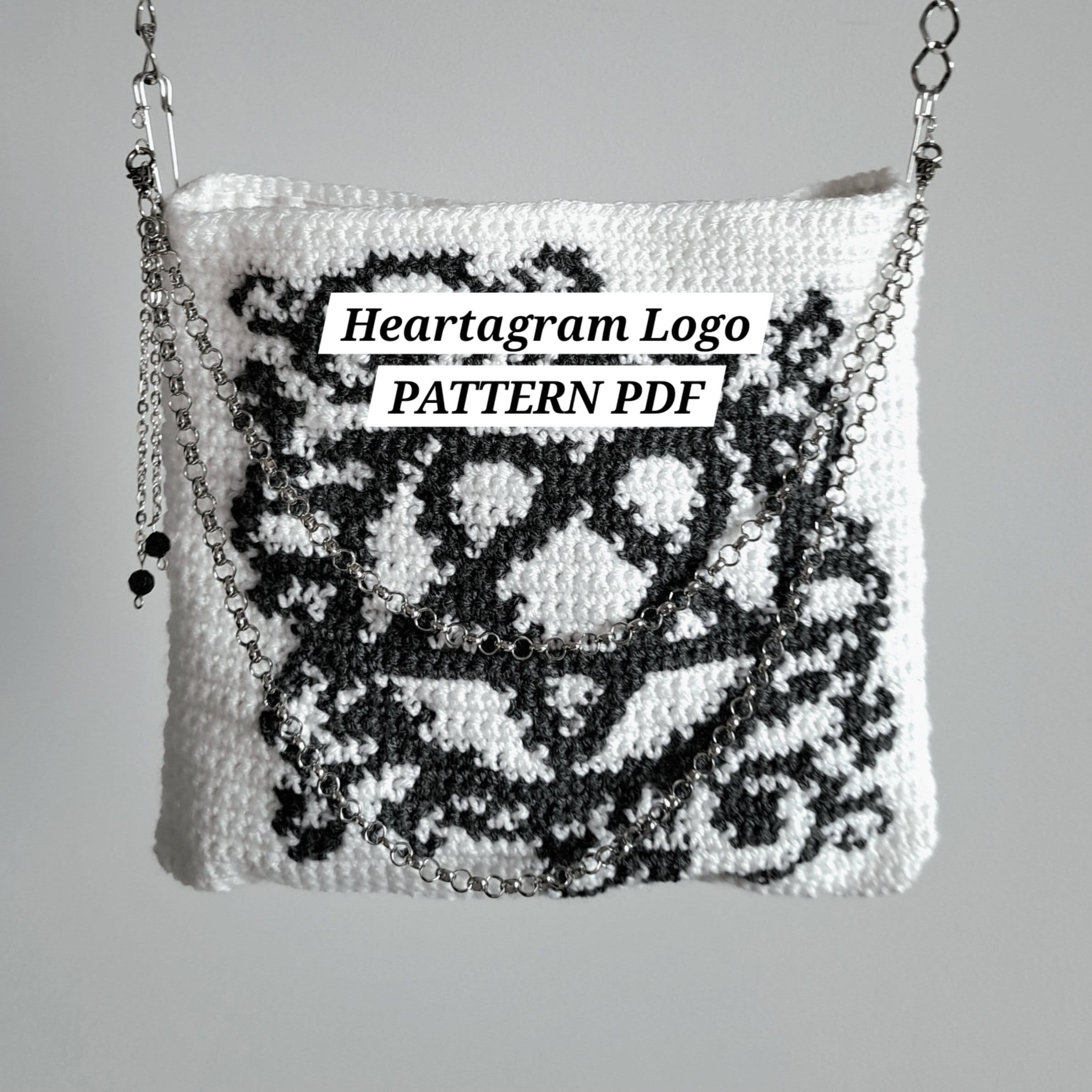 Heartagram Logo Crochet Pattern - Etsy