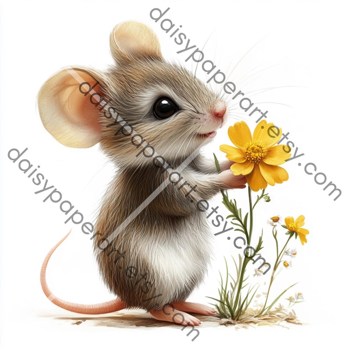 12 Mice Clip Art Images Printable Jpgs Downloadable Buttercup Mouse ...