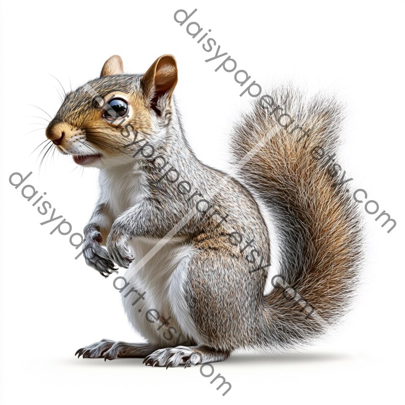 12 Squirrel Clip Art Images Printable Jpgs Downloadable Squirrel Images ...