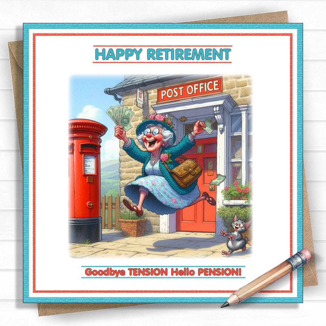 Retirement Card for Her - Funny Retirement Card for Women - Fun ...