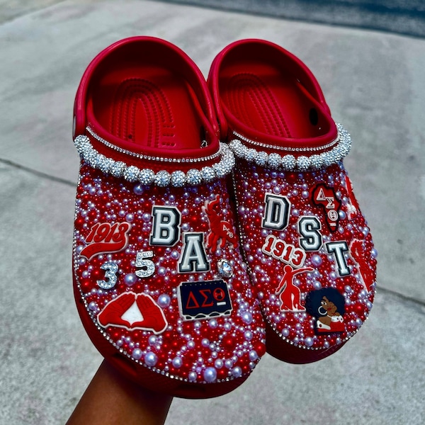 Delta Sigma Theta Shoes - Etsy