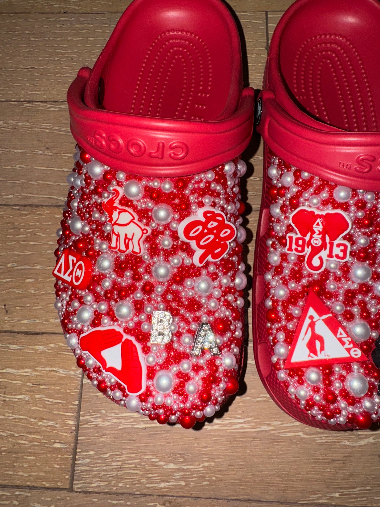 Delta Sigma Theta Crocs - Etsy