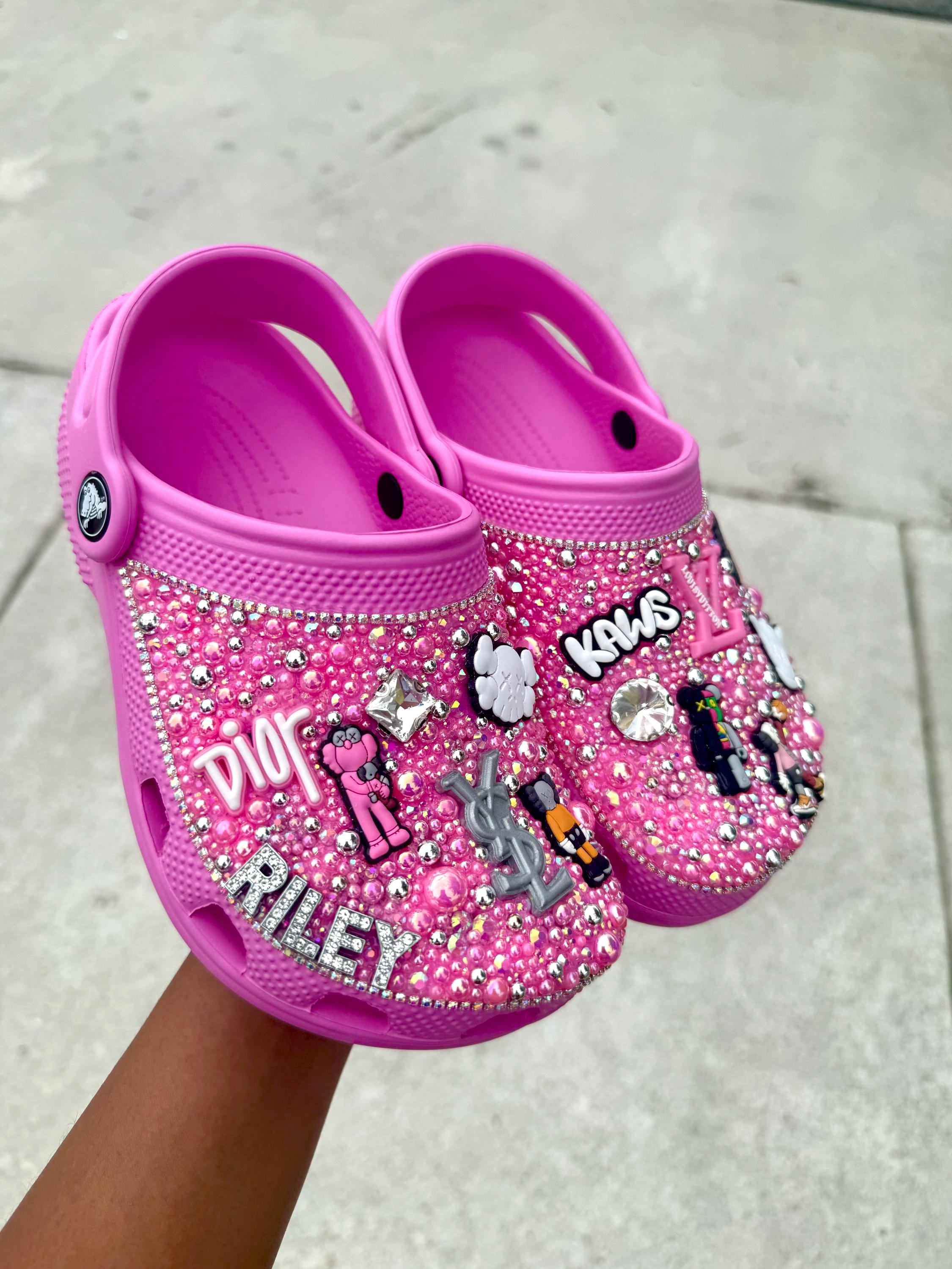 Kaws Bling Crocs - Etsy