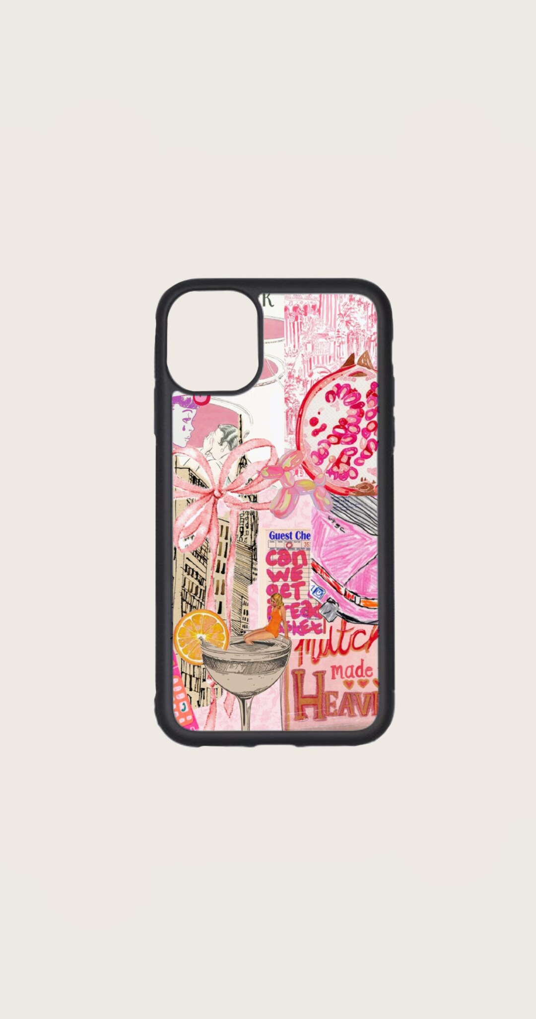 Pink Fun Phone Case - Etsy