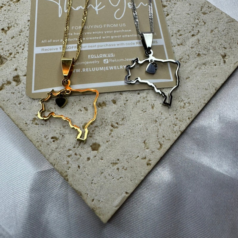 Brazil Necklace - Etsy