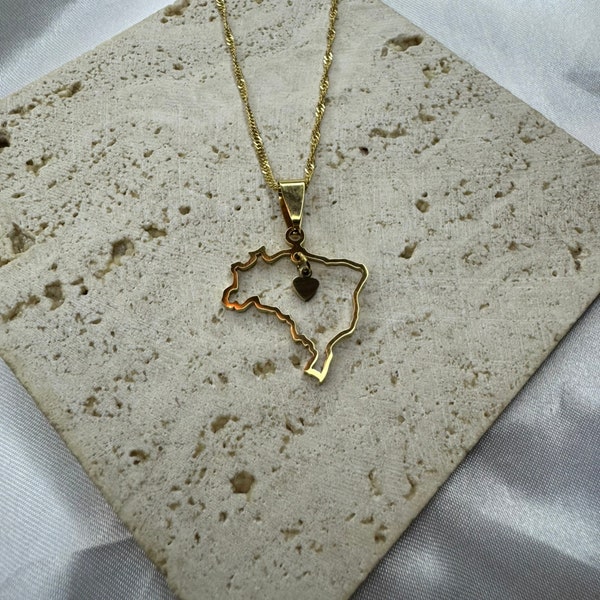 Brazil Necklace - Etsy