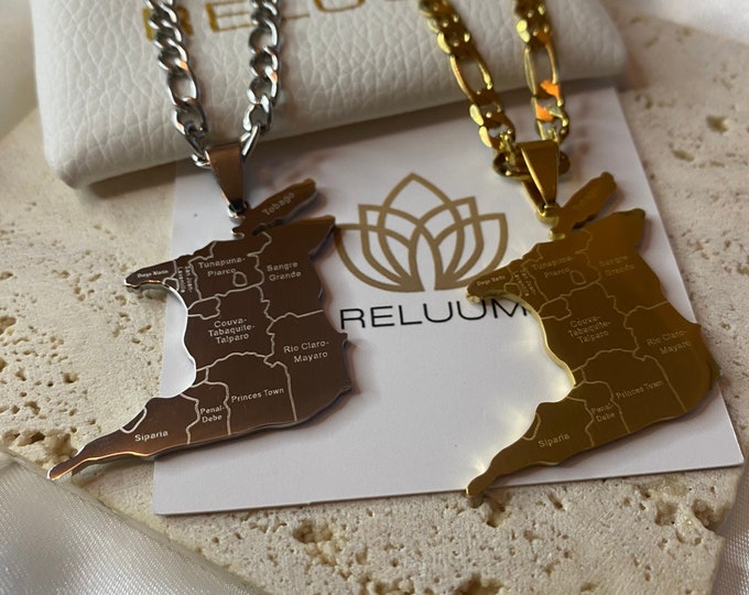 Calypso Cool Necklace Trinidad & Tobago Necklace Red, White and Black ...