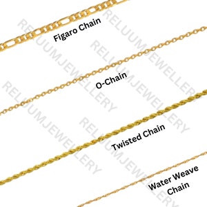 18K Gold Plated Small Jamaica Map Charm & Chain big Africa Map Outline ...