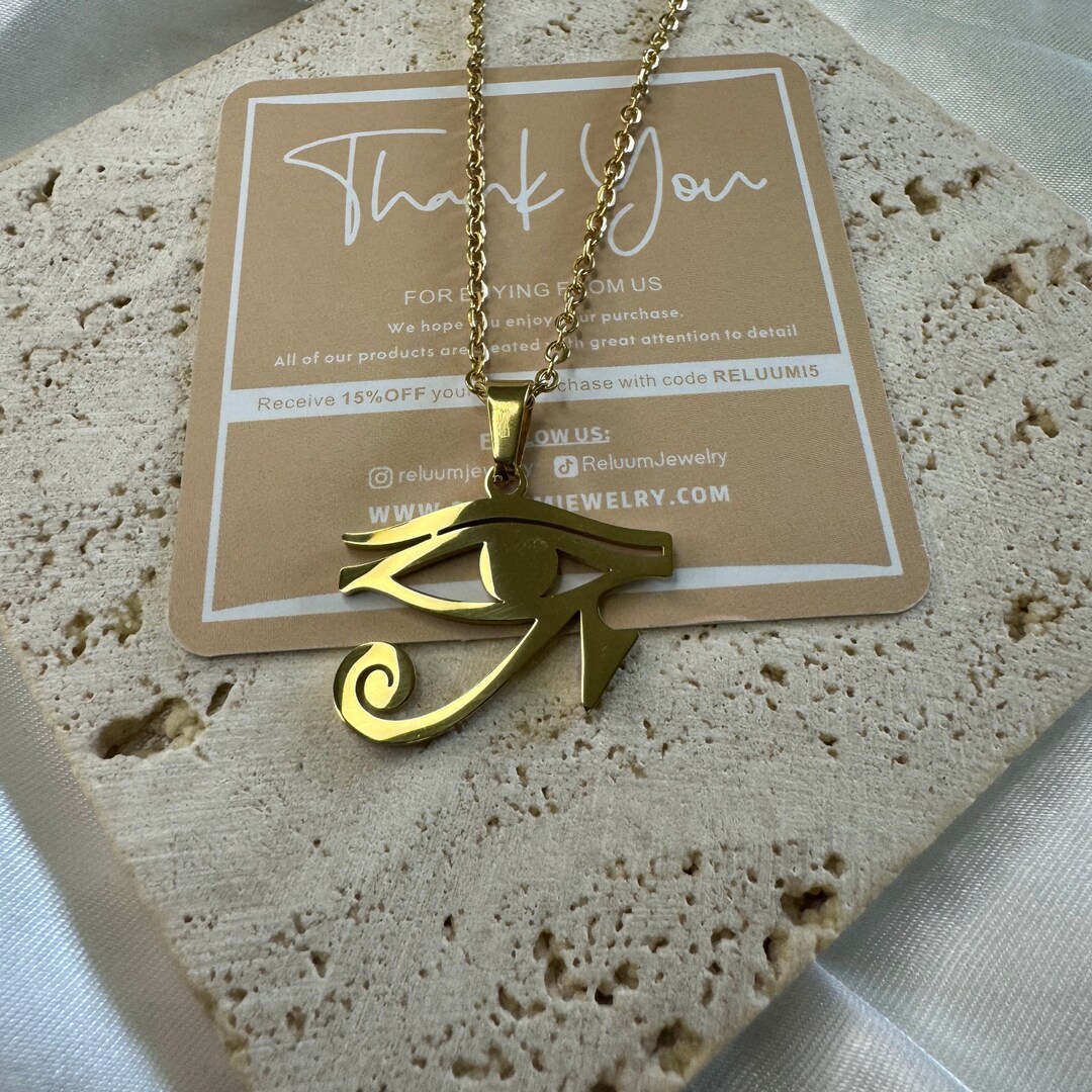 Egypt Eye Pendant Necklace horus Eye Charm Necklace African Culture ...