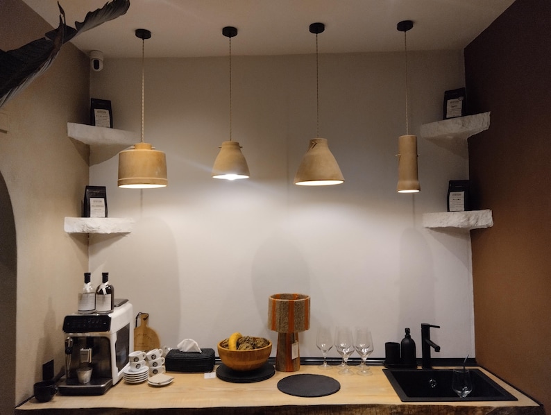 Handmade Terracotta Pendant Lamp: Rustic Mallorca Lighting - Etsy