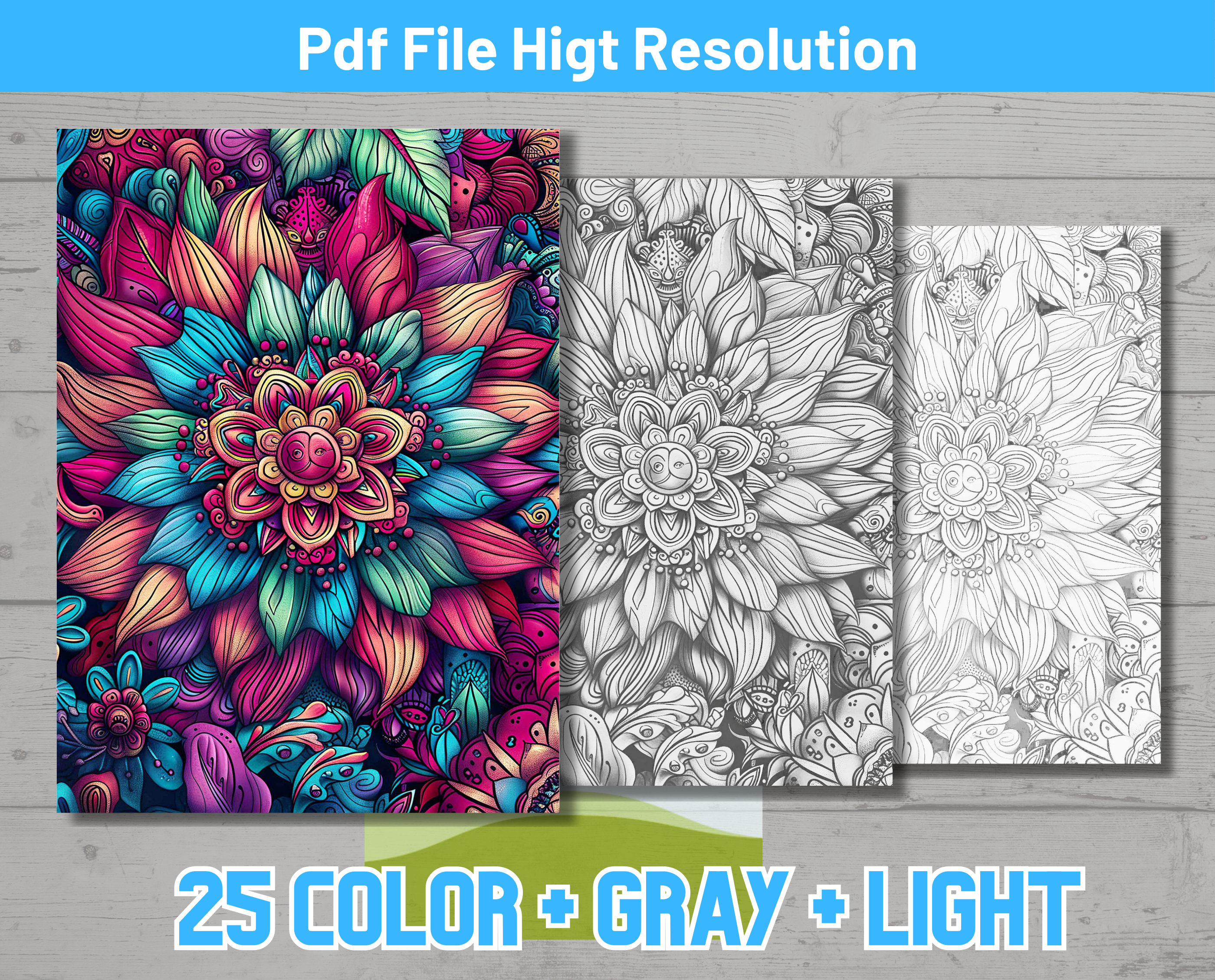 Mandala Coloring Book: Art Therapy, Zen Coloring Pages (PDF Download ...
