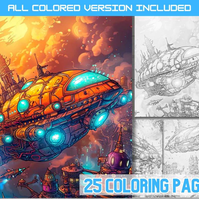 Steampunk Rocket - Etsy