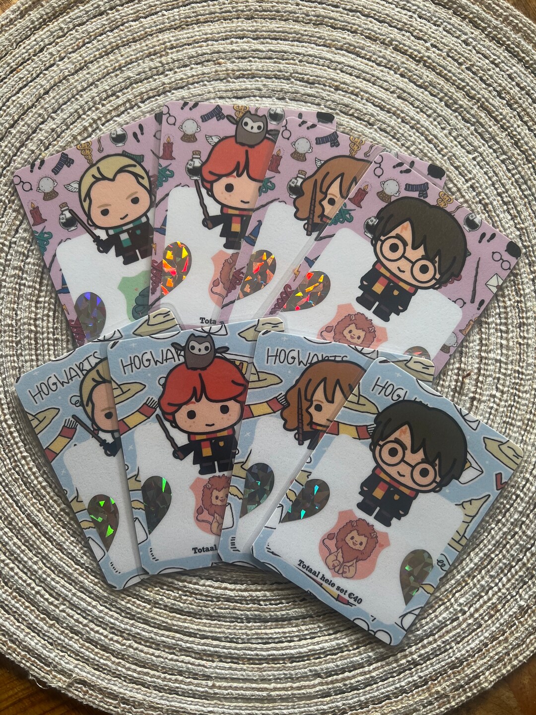 Harry Potter Scratch Card Set - Etsy