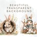 Easter Watercolor Bunnies Clipart-cute Easter Bunnies-watercolor Easter ...