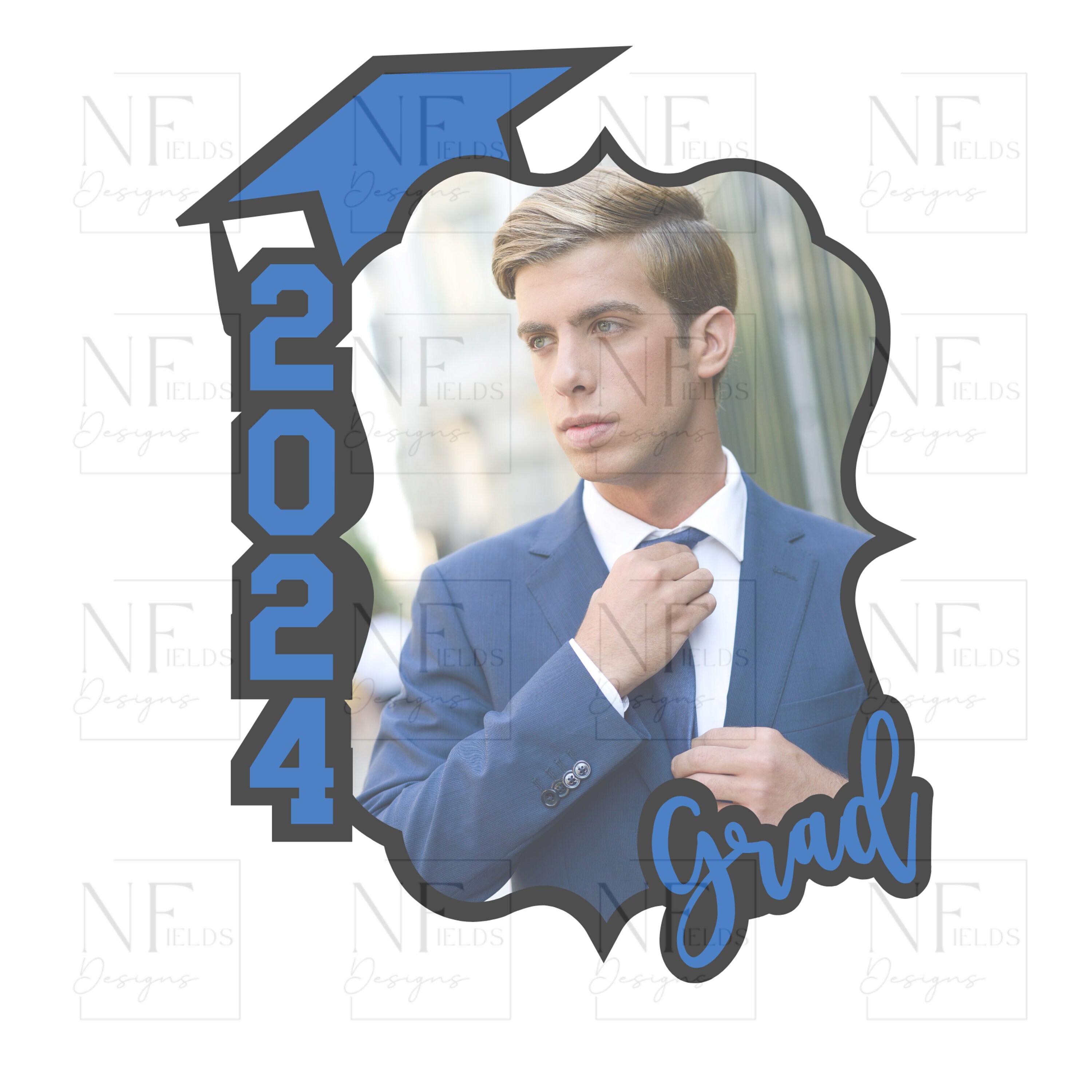 Graduation Fan Design Bundle | 2024 Editable Canva - Etsy