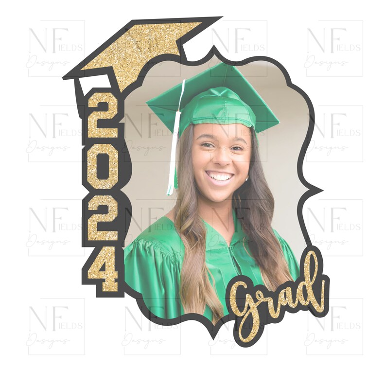 Graduation Fan Design Bundle | 2024 Editable Canva - Etsy